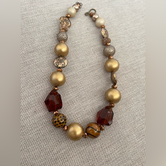 Accessories | Custom Made Necklace With Various Large Beads | Poshmark